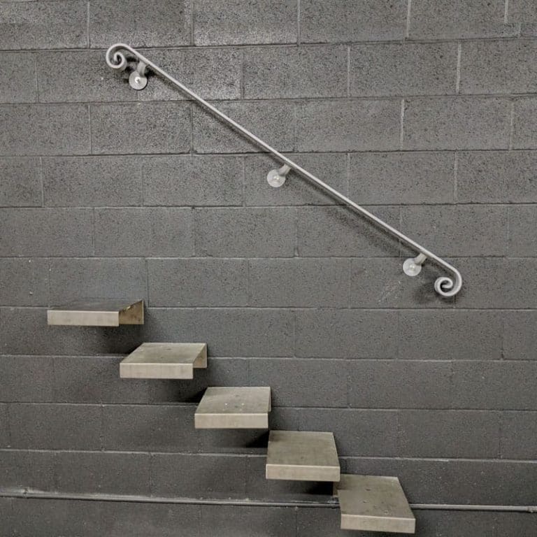Steel Handrail for Stairs | Easy Installation | EZ Rail