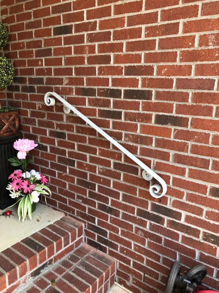 6 to 10 Foot EZ Steel Wall Rail | 8-Foot Metal Railing