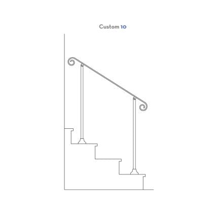 Custom Steel Handrails | Made-To-Order | EZ Rails