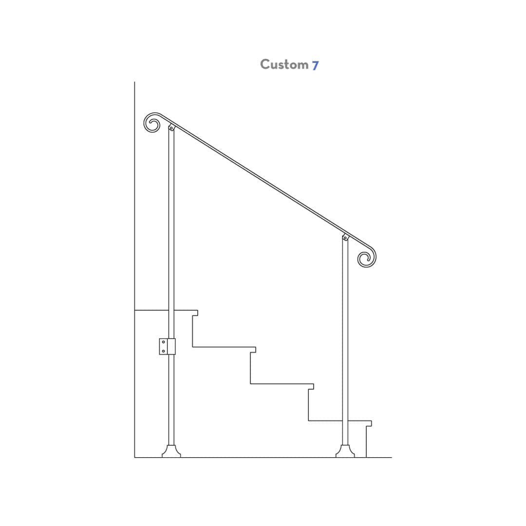 Custom Steel Handrails | Made-To-Order | EZ Rails