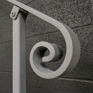 2 to 6 Foot In-Ground Handrails From EZ Rail