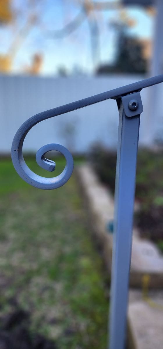 2 to 6 Foot Standard EZ Rail with In Ground Posts