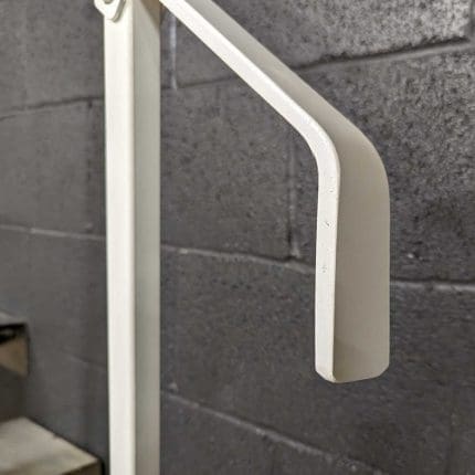 Steel Handrails for Outdoor Steps With In-Ground or Core Drill Posts ...