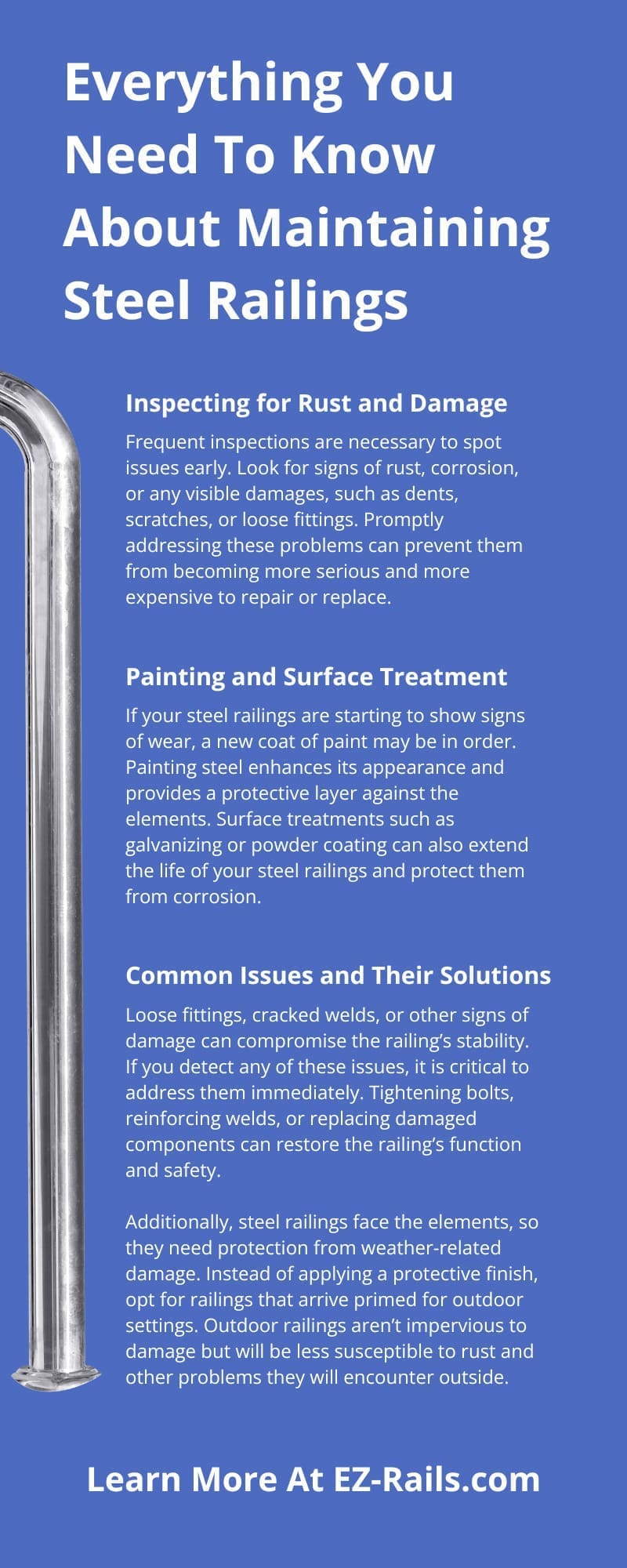 Everything You Need To Know About Maintaining Steel Railings